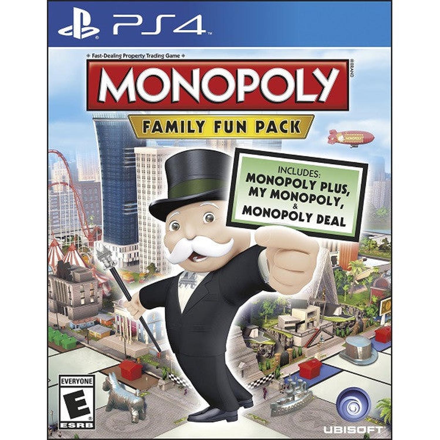 Monopoly: Family Fun Pack [PlayStation 4] – Shopville