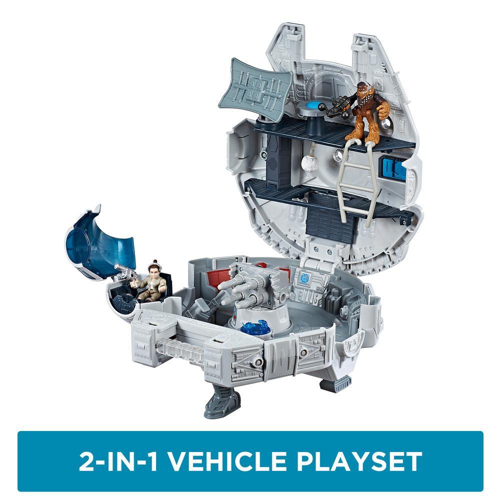 Playskool Heroes Star Wars Galactic Heroes Millennium Falcon Playse Shopville