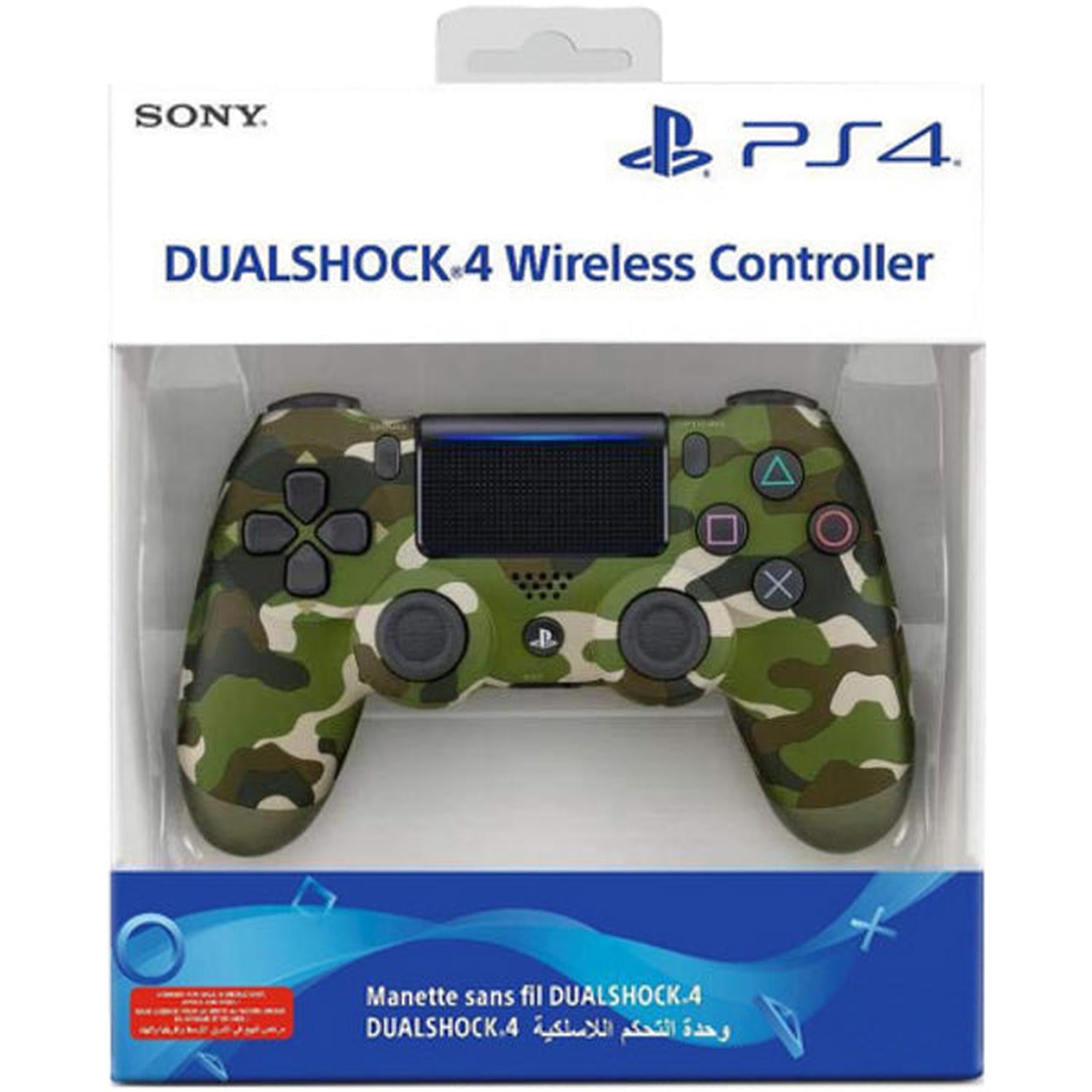 DualShock 4 Wireless Controller - Green Camouflage [PlayStation 4 Acce ...