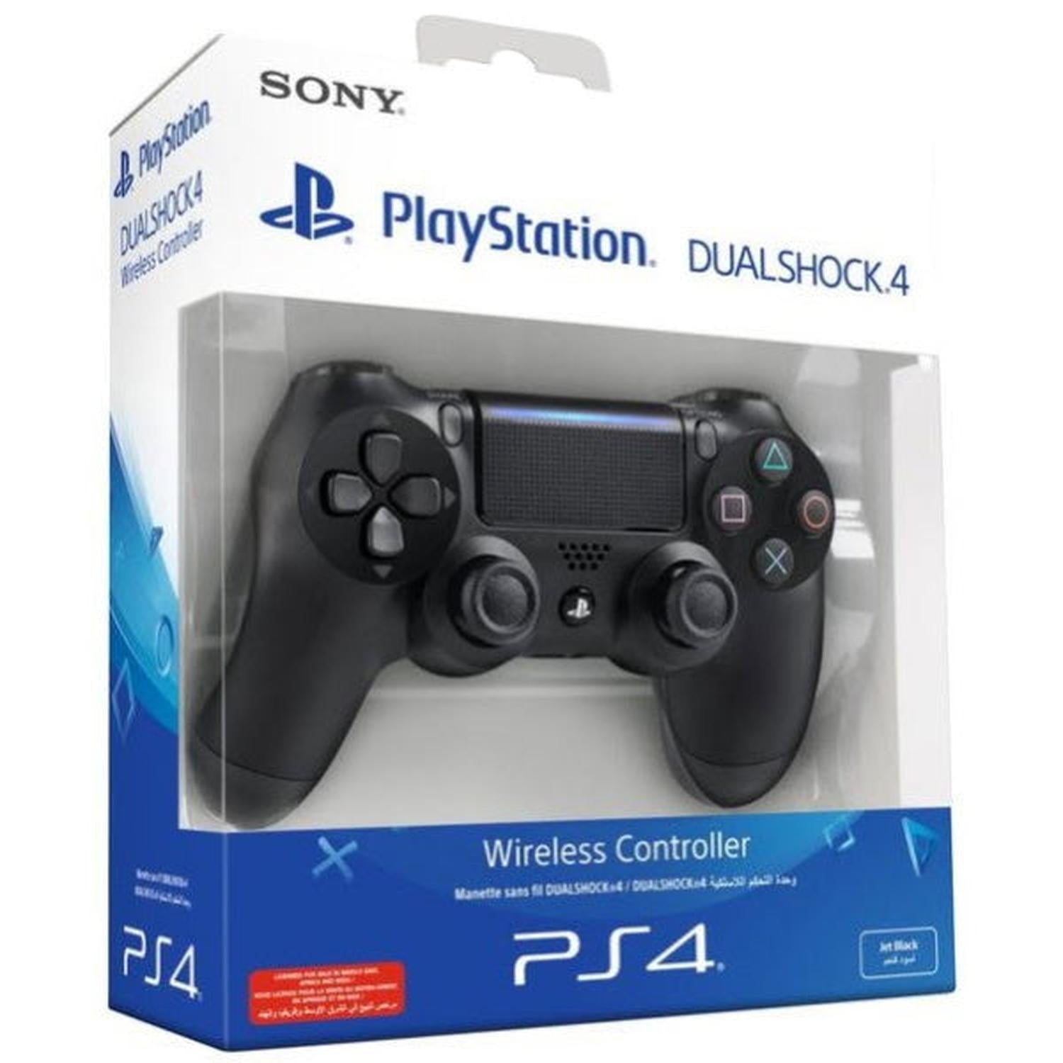 DualShock 4 Wireless Controller - Jet Black [PlayStation 4 Accessory ...