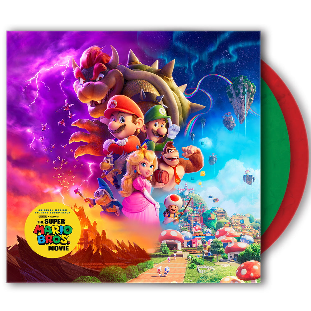 The Super Mario Bros. Movie 2xLP Vinyl Original Soundtrack [Audio Viny ...