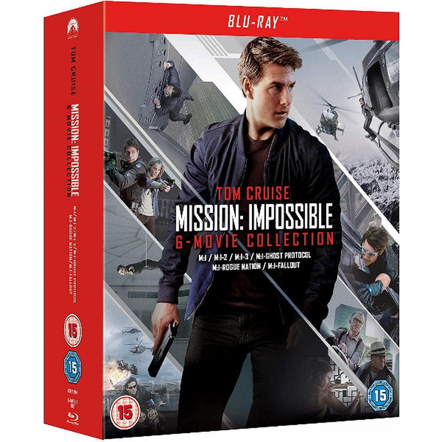 Tom Cruise Mission: Impossible 6-Movie Collection [Blu-Ray Box Set ...